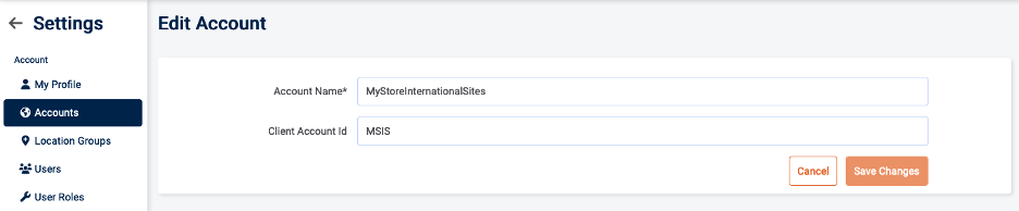 Adding, Editing, and Removing Chatmeter Accounts