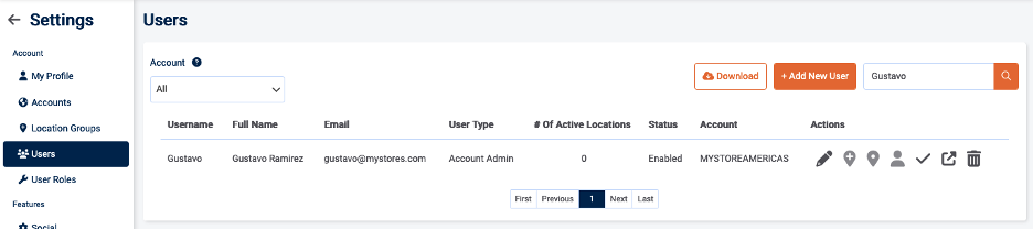 Managing LocationHQ Users