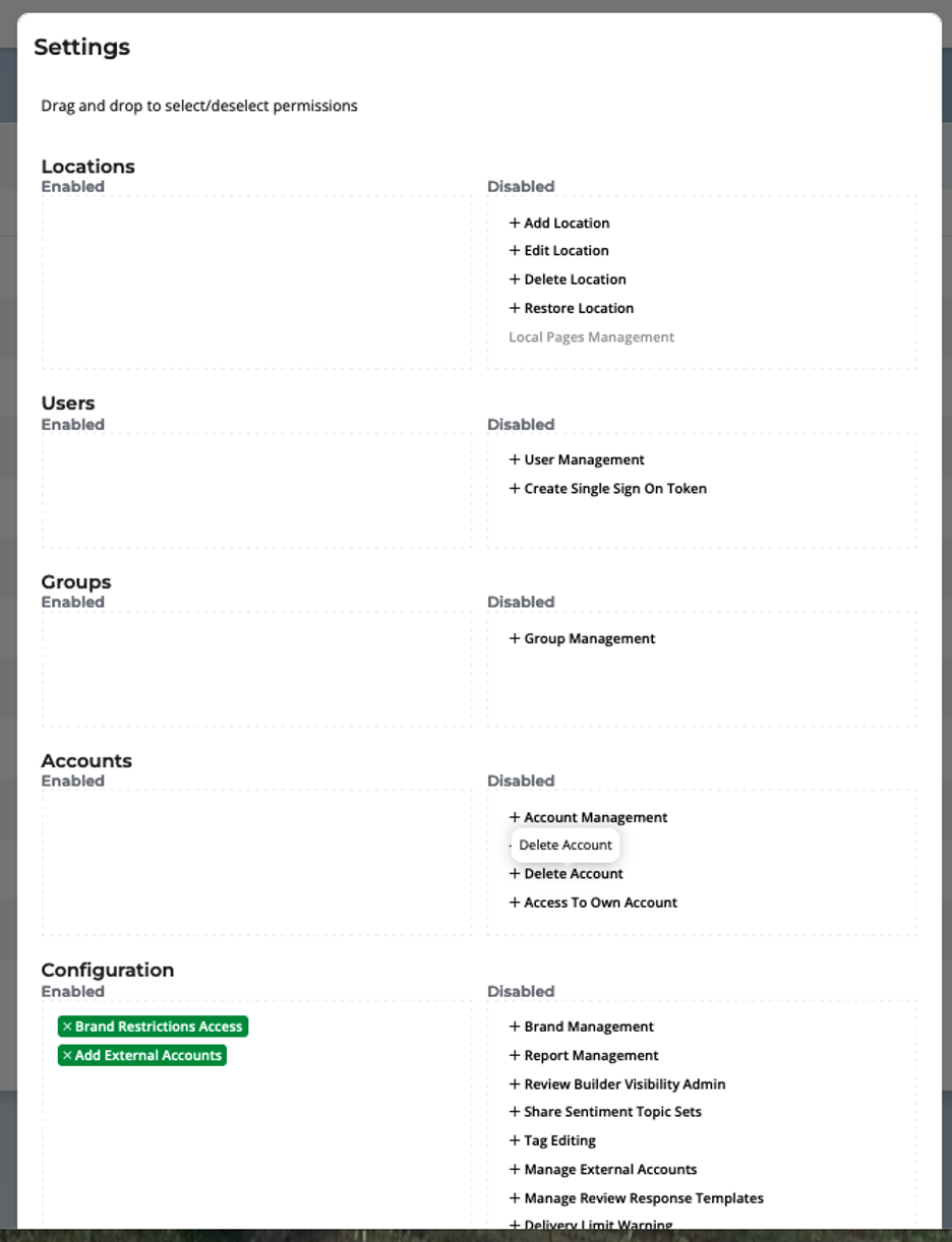 Managing LocationHQ Roles (User Types)